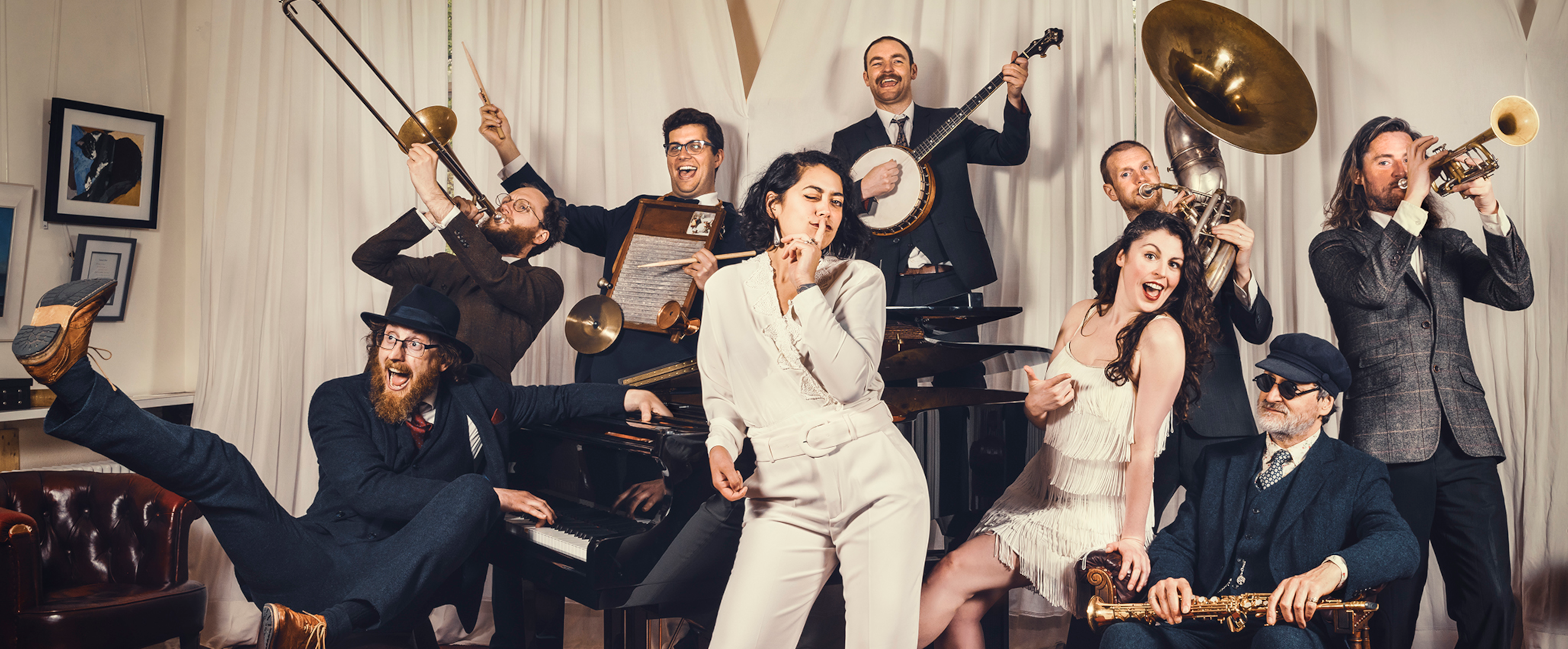 Soundhouse: Tenement Jazz Band ft. Nicole Smit | Traverse Theatre